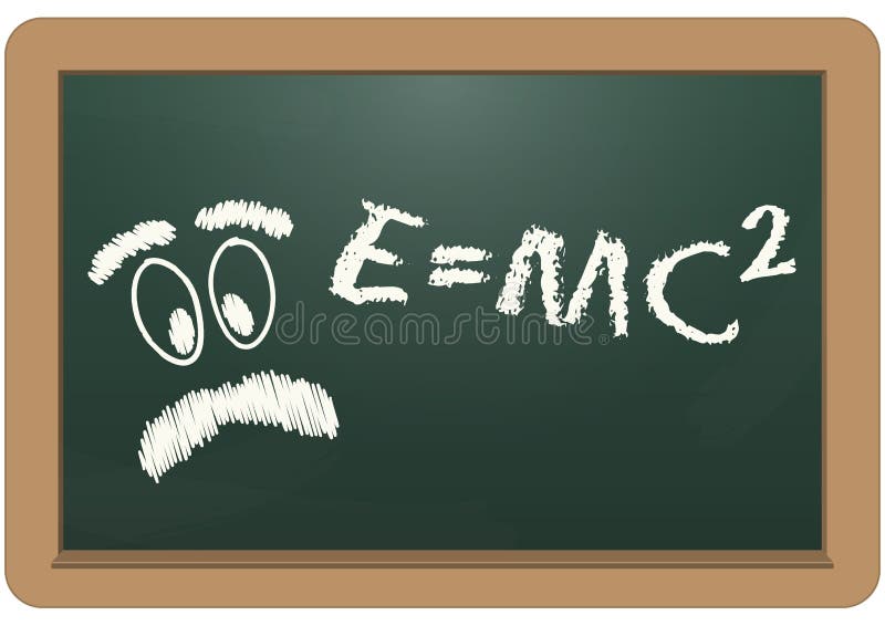 E=mc2 stock vector. Illustration of symbol, science - 118103504