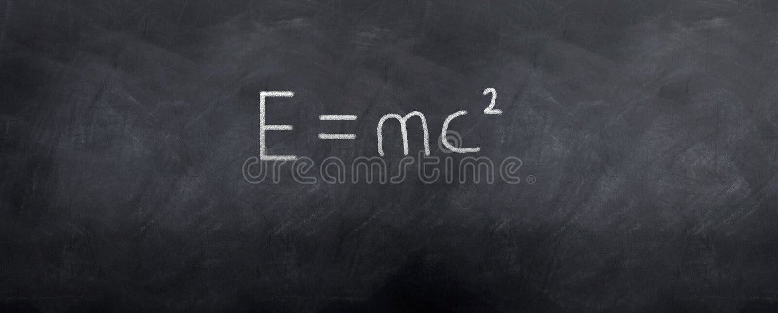 E=mc2 Equation and atom stock illustration. Illustration of alert ...