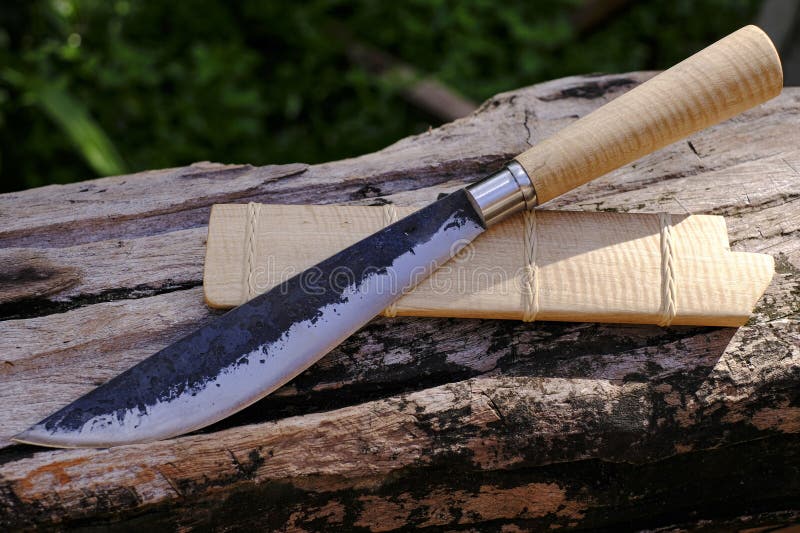 E-nep Knife Thai Native Knives for Survival in the Forest Stock Image ...
