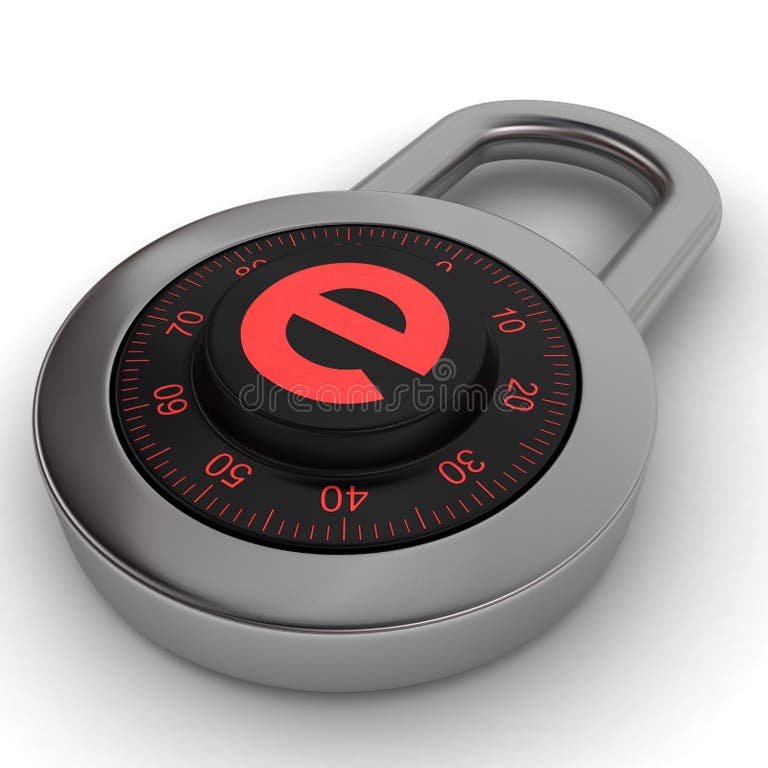 Combination Padlock Stock Illustrations – 6,719 Combination Padlock ...