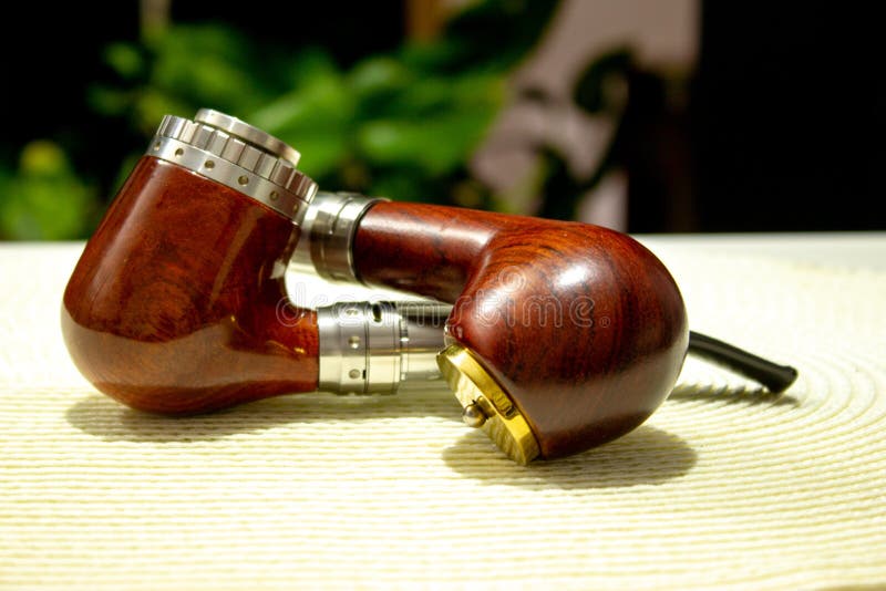 Electronic Cigarette, Electronic Pipe Stock Image - Image of hookah ...