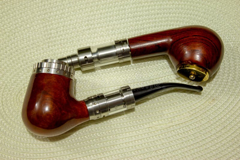 Electronic Cigarette, Electronic Pipe Stock Photo - Image of background ...