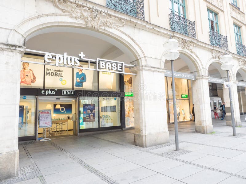 E-plus and Base editorial stock photo. Image of space - 55203623