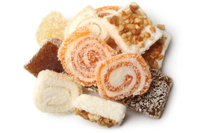 Bonbons turcs image stock. Image du detail, baklava, plaisir - 17050593