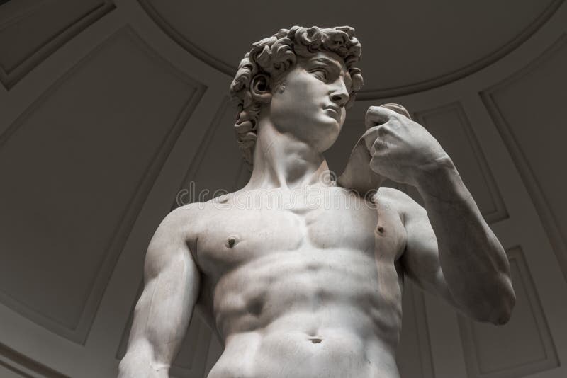 The Statue of David is a Bottom View without Tourists 编辑类库存照片 - 图片 包括有 ...