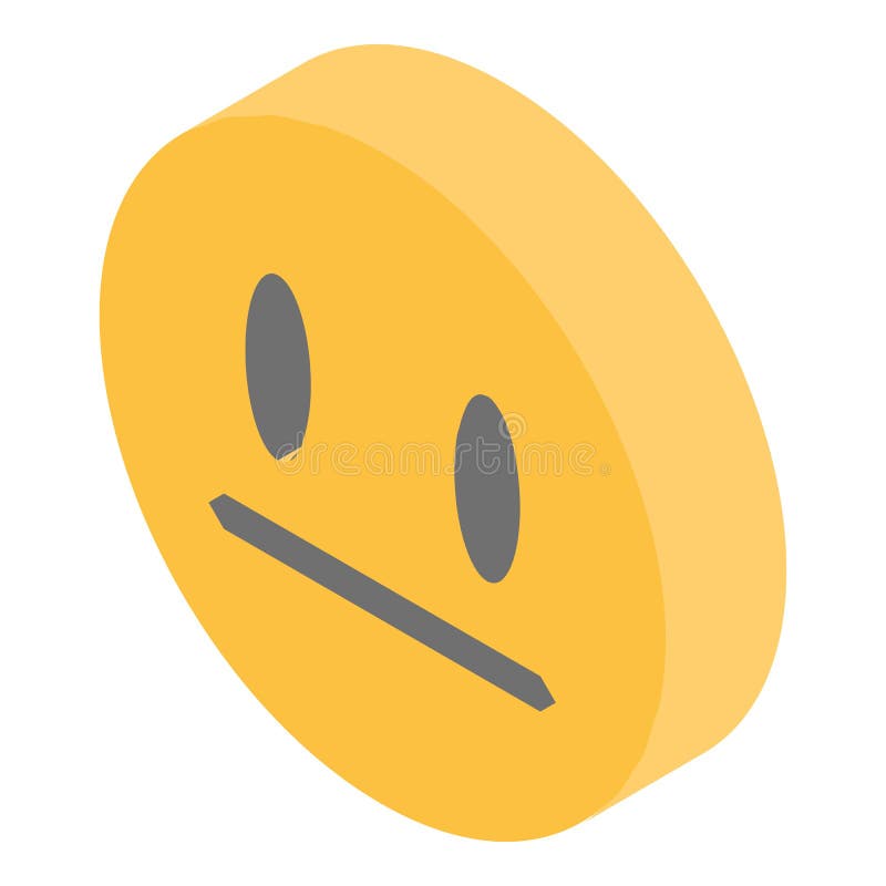 Icona Disperata Di Emoji Nello Stile D'avanguardia Di Progettazione ...