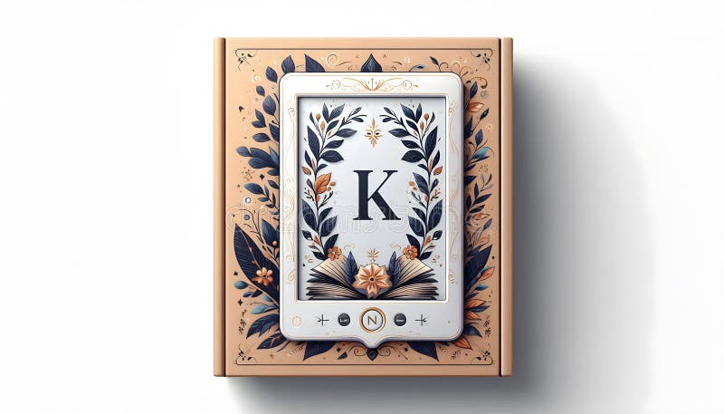 E-reader Box, Ai-generated Image Stock Illustration - Illustration of ...