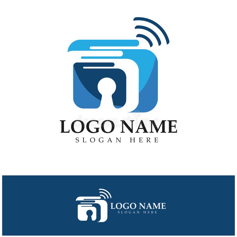 E-wallet Logo Design Icon Vector Stock Vector - Illustration of ...