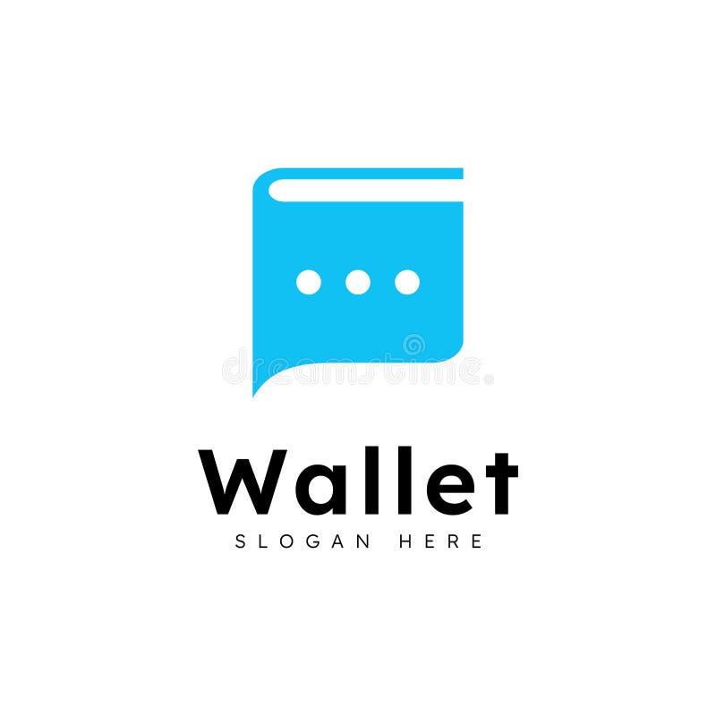 E Wallet Logo Design Vector Design Template Stock Vector - Illustration ...