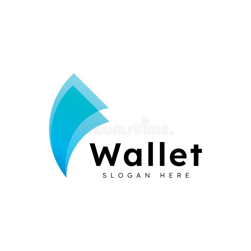 E Wallet Logo Design Vector Design Template Stock Vector - Illustration ...