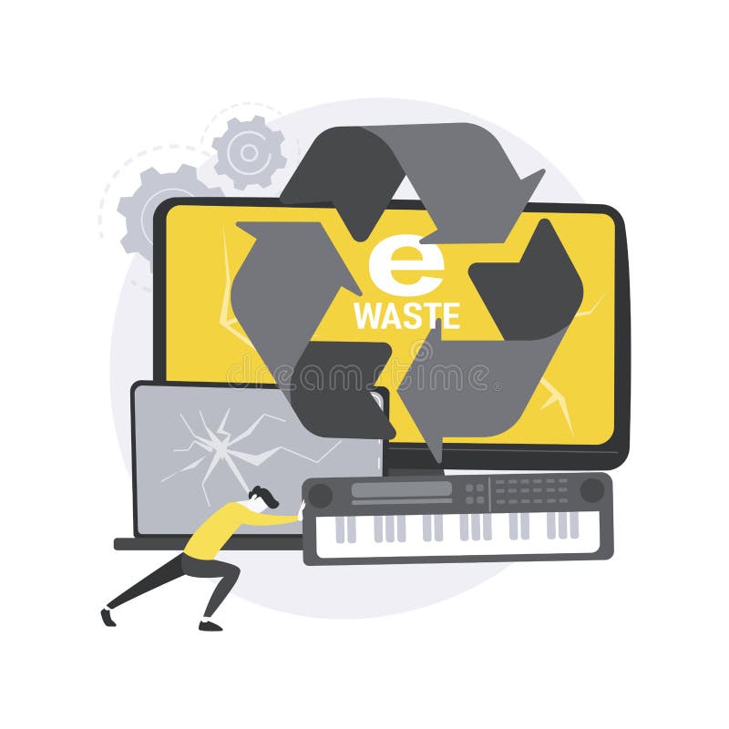E Waste Reduction Stock Illustrations – 355 E Waste Reduction Stock ...