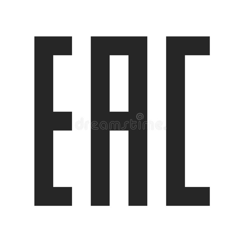Eurasian Conformity, EAC is a Certification Mark To Indicate that the Products Conform To All ...