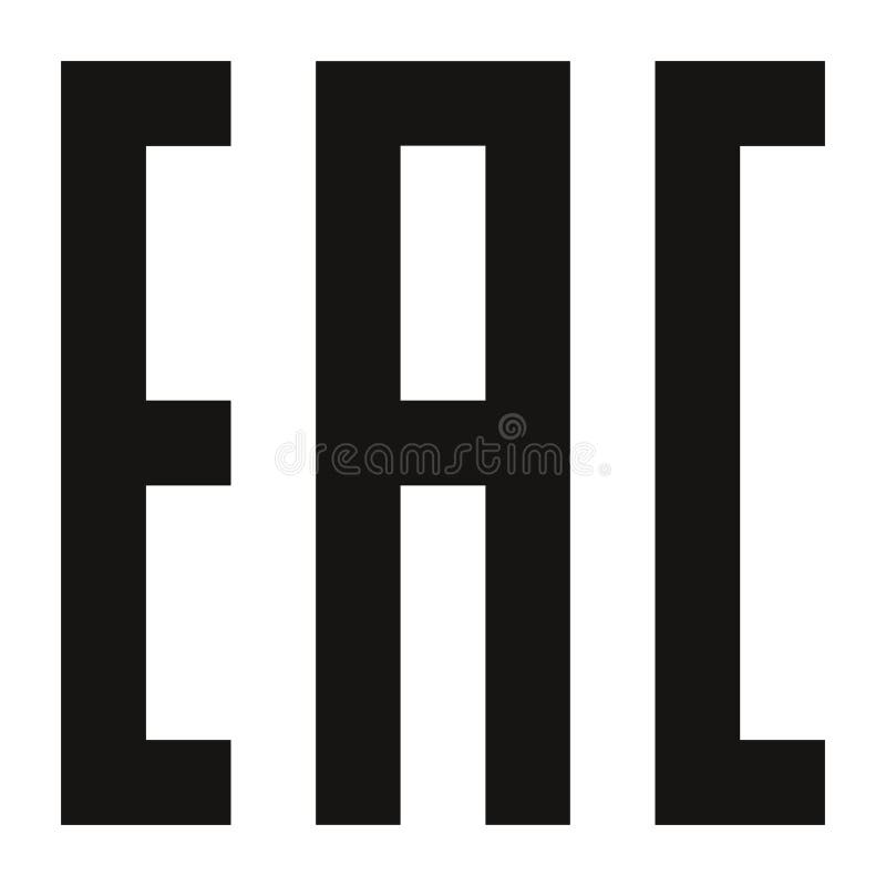 Eurasian Conformity, EAC is a Certification Mark To Indicate that the ...