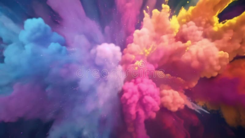 Each Chemical Reaction Brings a New Burst of Color Creating a ...