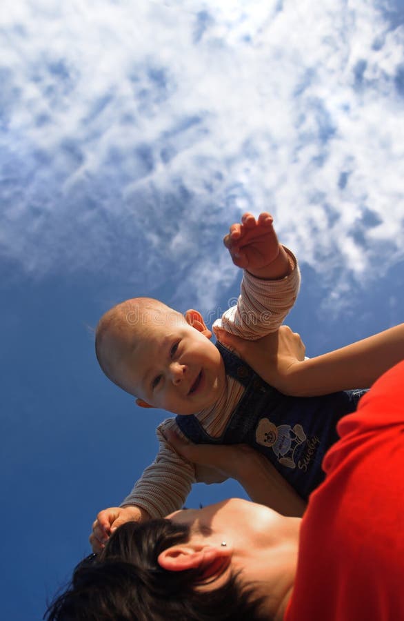 Each child can fly 3. stock image. Image of life, kids - 785225