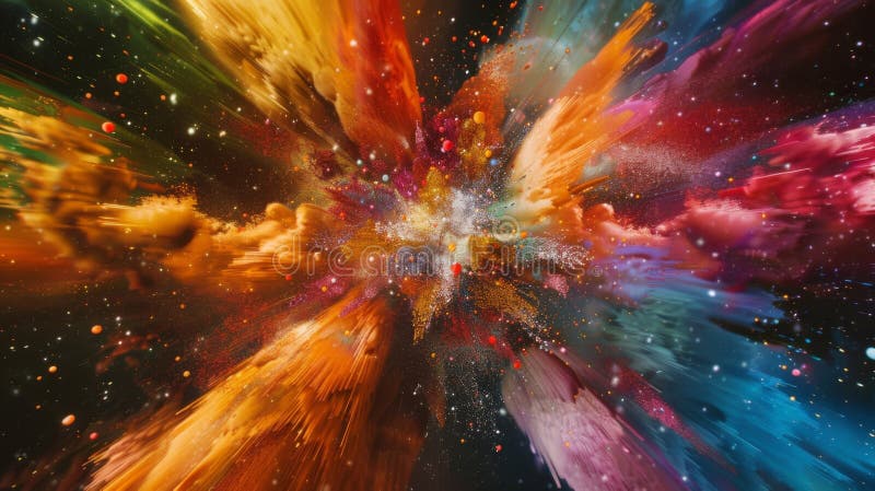 Each Explosion Reveals a Different Combination of Vibrant Colors ...
