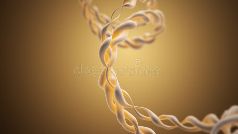Double Helix Structure of the DNA Strand Stock Illustration ...