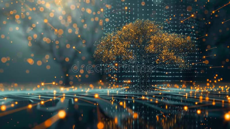 With Each Passing Year the Tree Gained More Branches and Grew Thicker ...