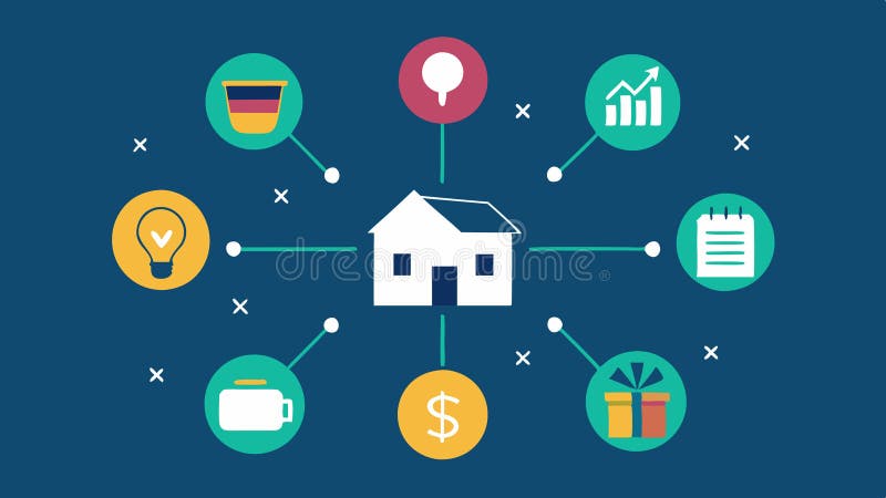 Each Piece Labeled As a Different Sector within the Market Symbolizing ...