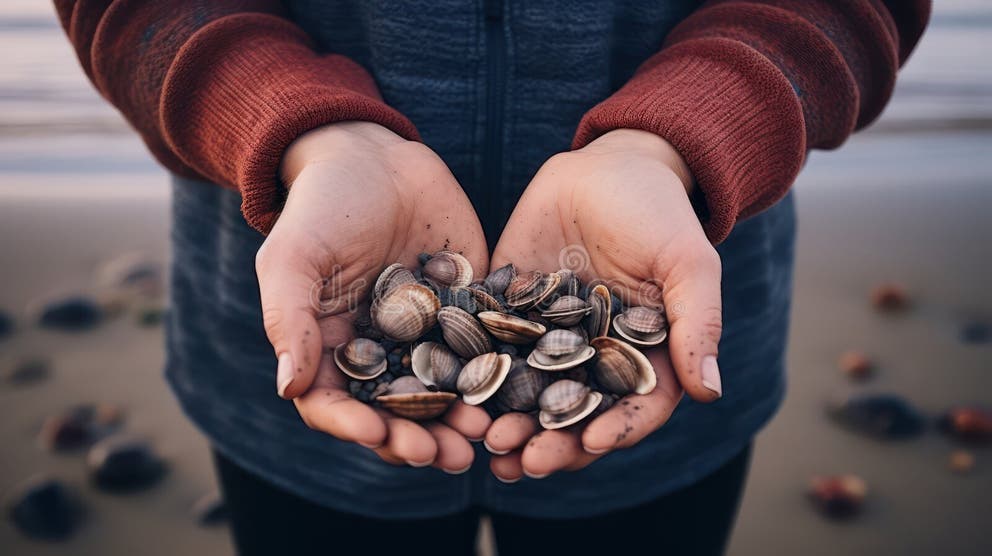 Each Shell a Memory, Each Memory a Wonder. Stock Illustration ...