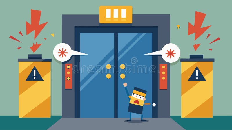 Each Time the Elevator Stopped at a New Level a Loud Alarm Blared ...