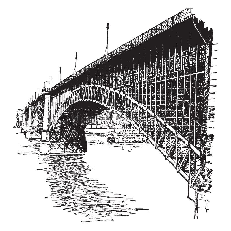 Vintage Bridge Stock Illustrations – 8,280 Vintage Bridge Stock ...