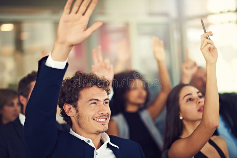 An Eager Learner is an Excellent Entrepreneur. Businesspeople Hands ...