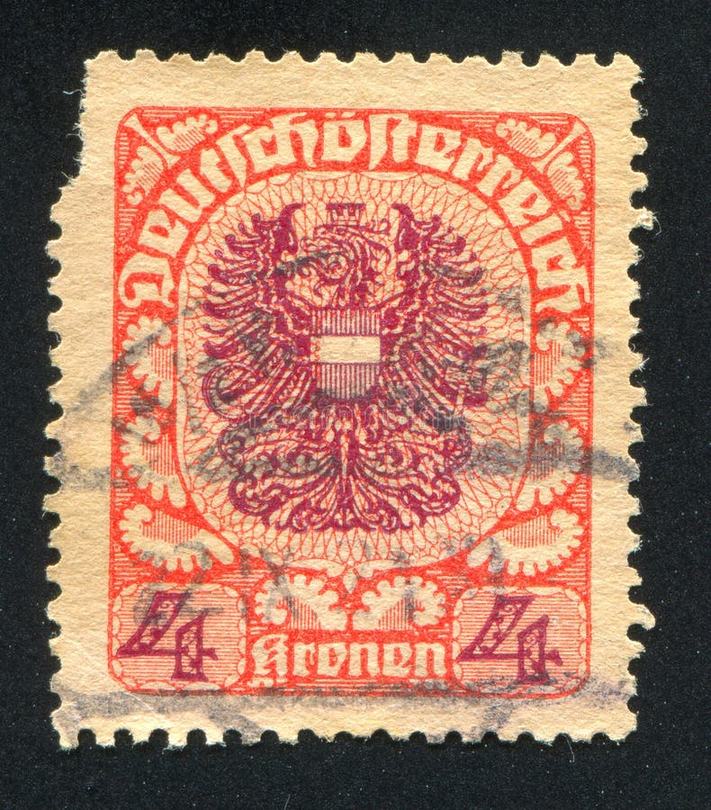 Eagle editorial photo. Image of insignia, postmark, postage - 295375526