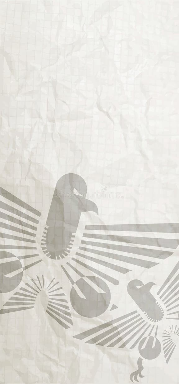 Eagle banner stock vector. Illustration of emblem, creature - 257471591