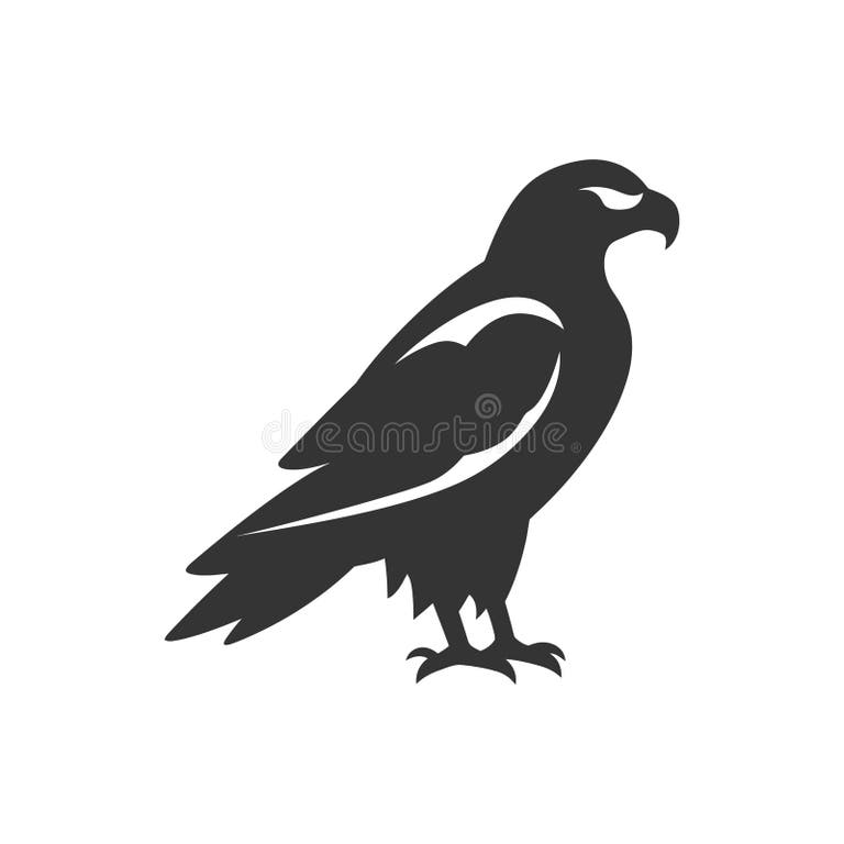 Eagle bird icon stock vector. Illustration of icon, hunter - 293139885