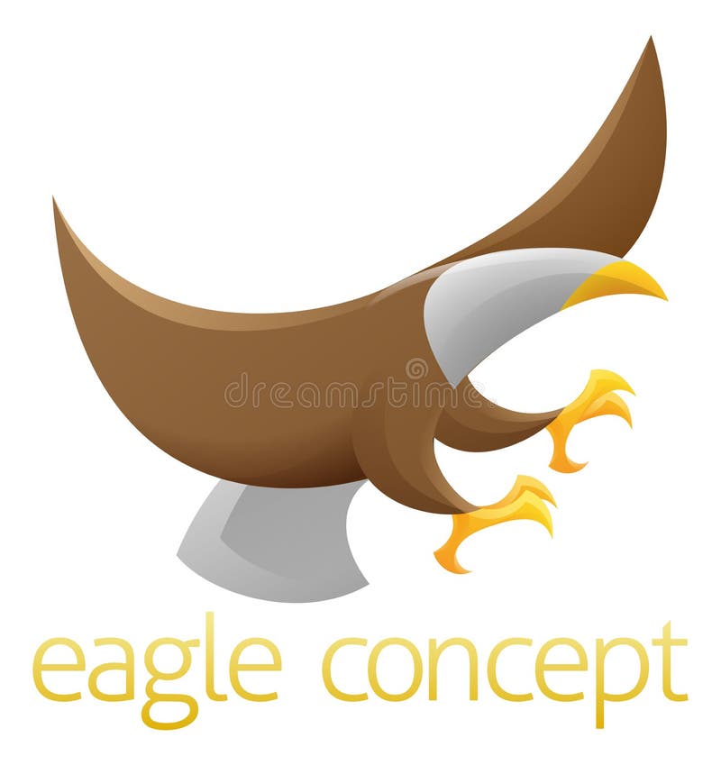 Eagle concept design stock vector. Illustration of animal - 86006964