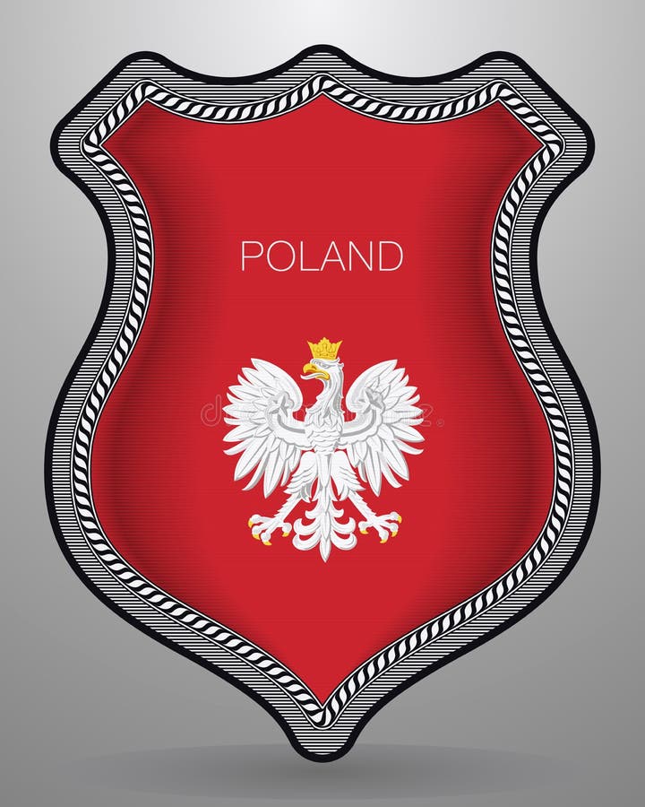 Eagle with a Crown. the National Emblem of Poland Stock Vector ...