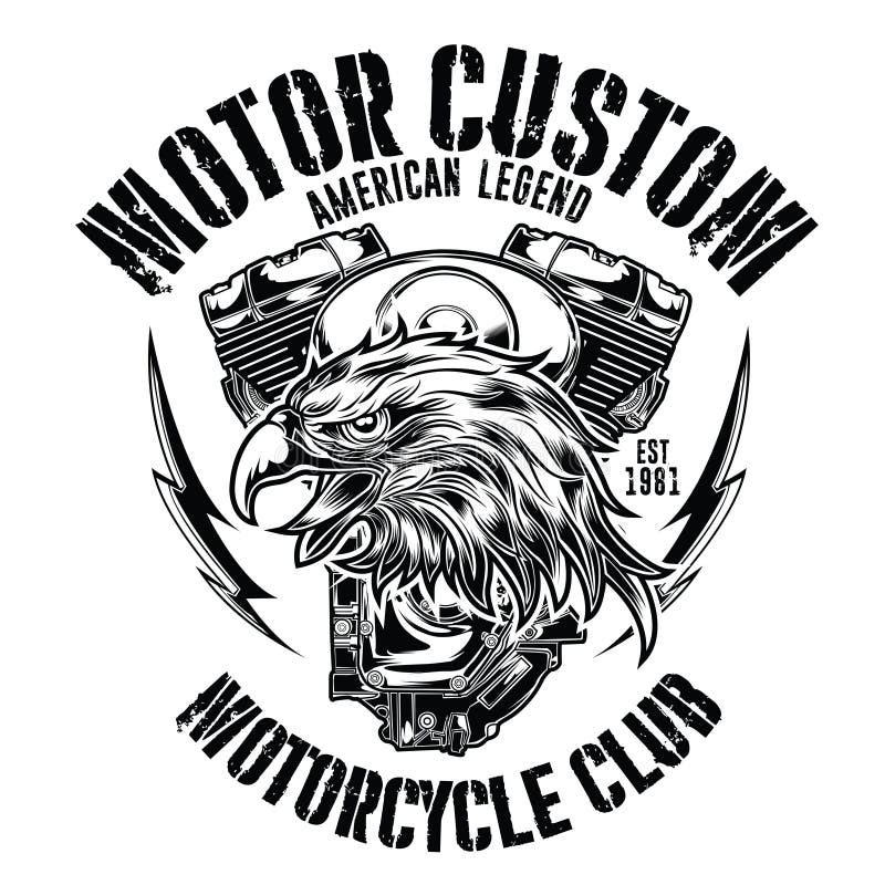 Eagle Drawing Animal Logo USA America Vector Illutration Stock Vector ...