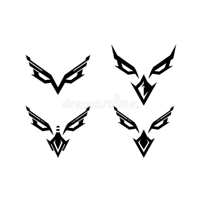 Cyborg Wings Logo Stock Illustrations – 37 Cyborg Wings Logo Stock ...