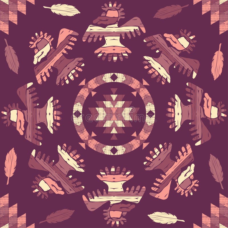 Eagle and Feathers. the Amulet. Native American Indian Accessories ...