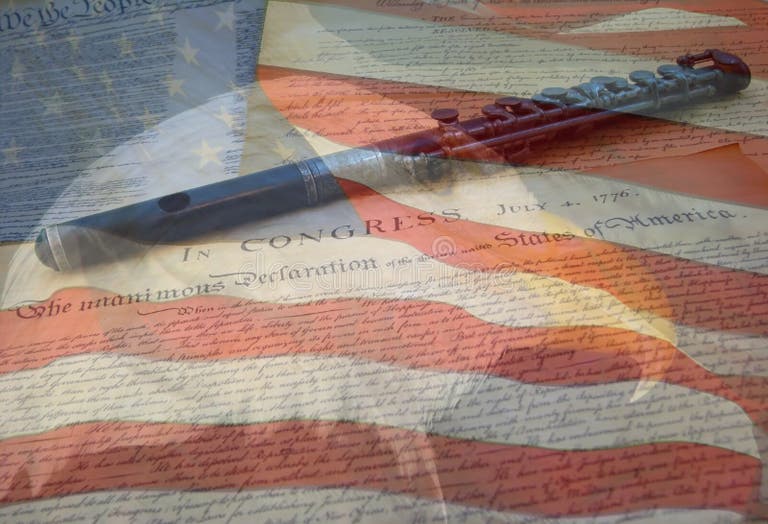 Eagle Flag and Documents stock photo. Image of patriotic - 5870084