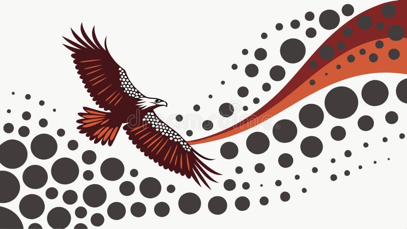 Eagle Flying Down, Bird of Prey and Dynamic Motion Vector Design ...