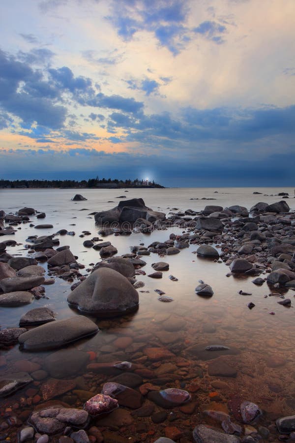 Eagle Harbor Lighthouse stock image. Image of lakes, great - 27899497