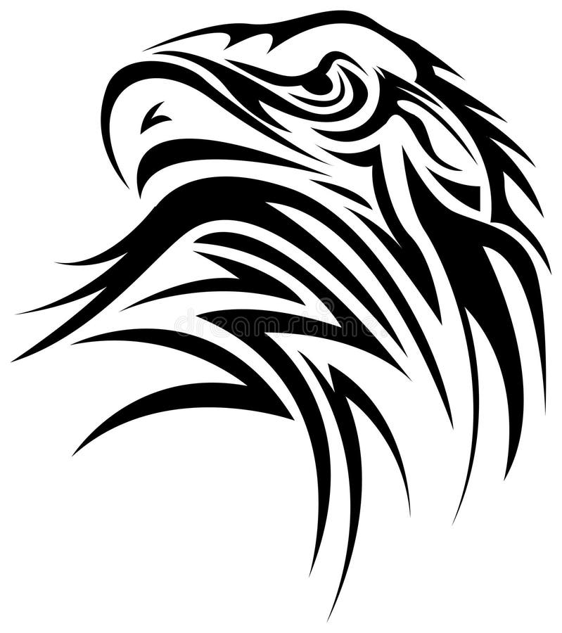 Bald Eagle Head Line Art Stock Illustrations – 693 Bald Eagle Head Line ...