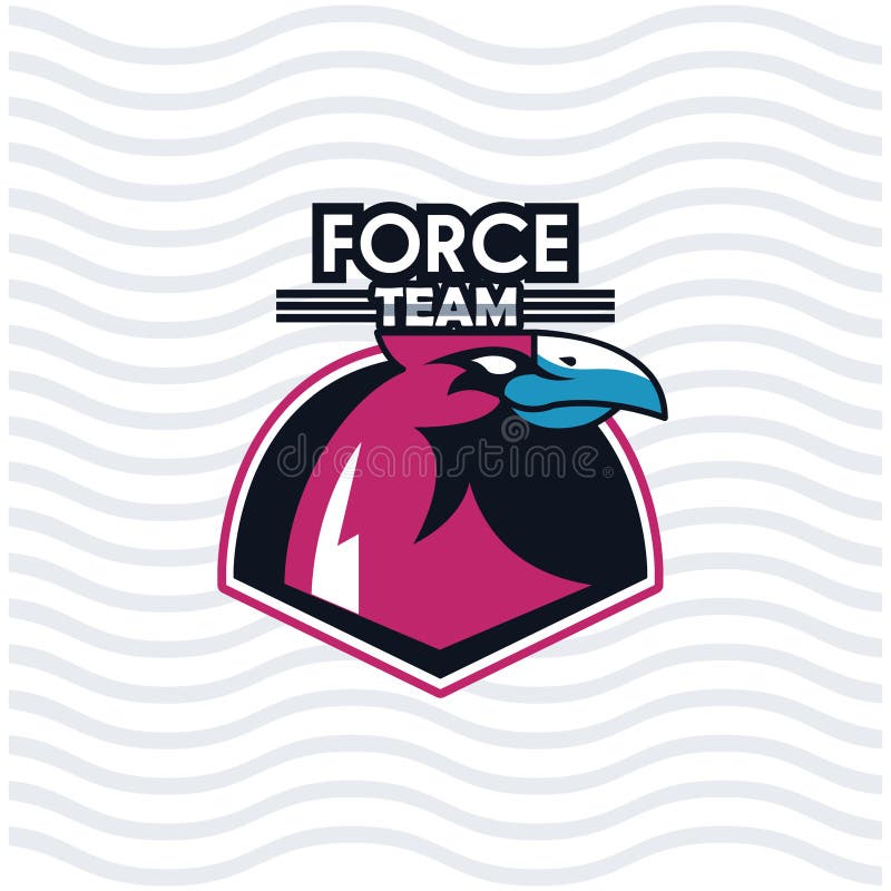 Eagle Force Vector Vector Logo Illustration. Stock Vector ...