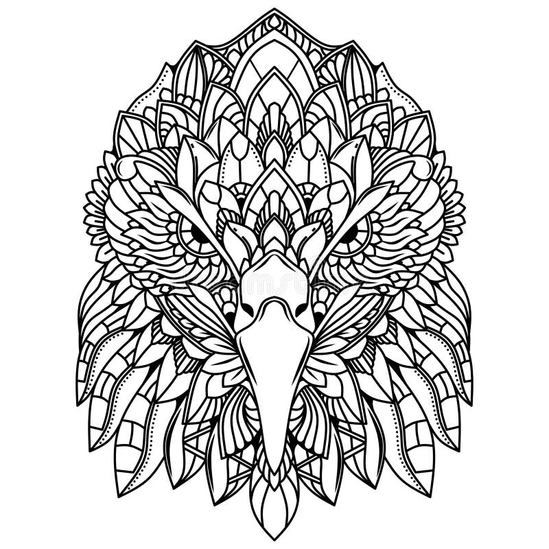 Eagle Mandala Stock Illustrations – 756 Eagle Mandala Stock ...