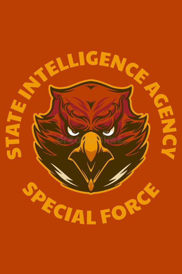 Eagle Head Poster Vector Illustration Cartoon Style Stock Illustration ...