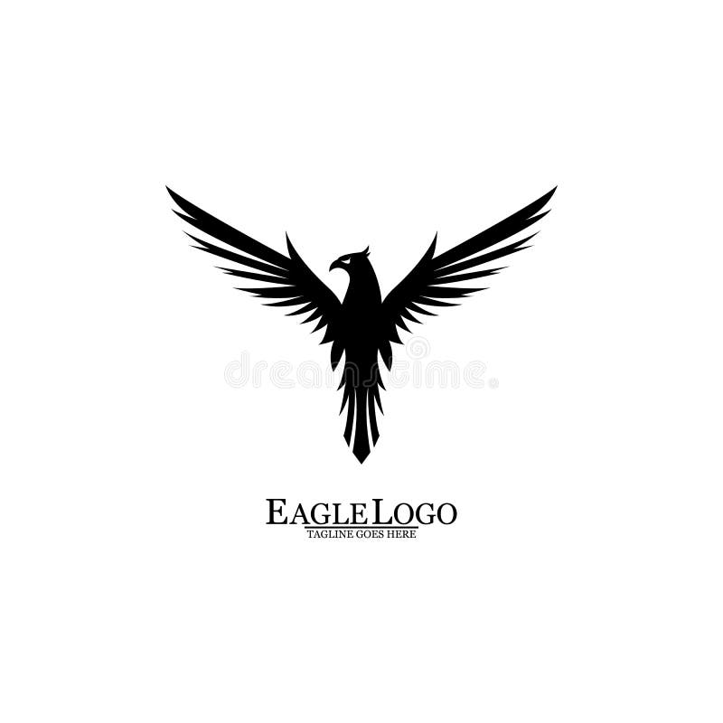 Eagle Icon Logo Design Vector Template Stock Vector - Illustration of ...