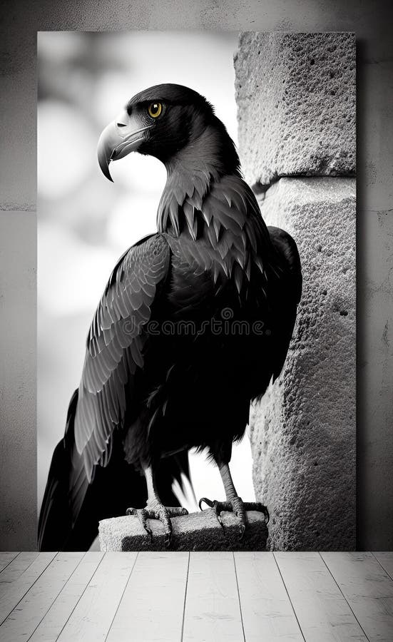 Portrait of an Eagle Dressed in a Formal Business Suit, the Elegant ...
