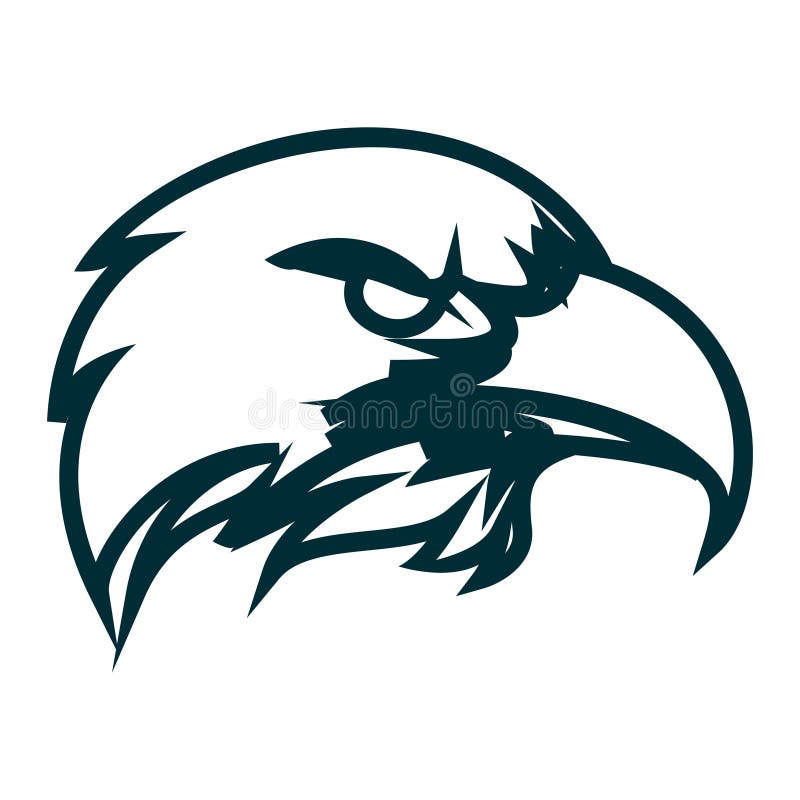 Bald Eagle Head Line Art Stock Illustrations – 693 Bald Eagle Head Line ...