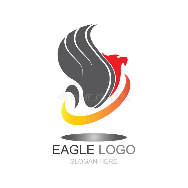 Eagle Logo Design. Fly Eagle Logo Design Vector Inspiration Stock ...