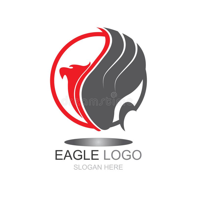 Eagle Logo Design. Fly Eagle Logo Design Vector Inspiration Stock ...