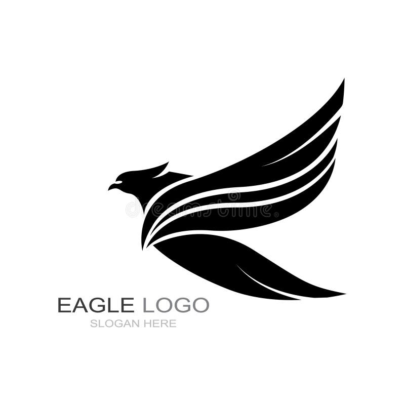Eagle Logo Design. Fly Eagle Logo Design Vector Inspiration Stock ...