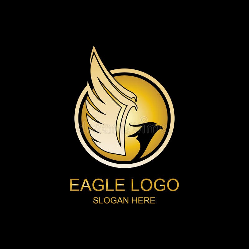 Eagle Logo Design. Fly Eagle Logo Design Vector Inspiration Stock ...