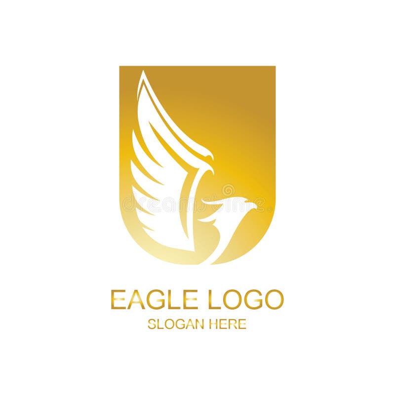 Eagle Logo Design. Fly Eagle Logo Design Vector Inspiration Stock ...